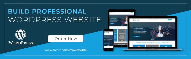 Wordpress Development Banner