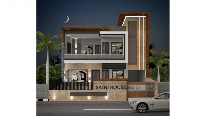 Realistic Exterior Elevation designed by Experts Architect. What are ...