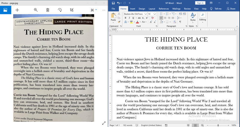 Convert Physical Copy into Word by Vikas Jangid | Truelancer