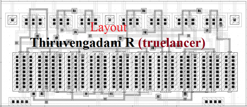 Circuit Layout in Cadence by Dr. Thiruvengadam R | Truelancer