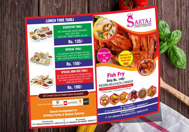 I will design creative menu for your restaurant & hotel by Suresh K J ...