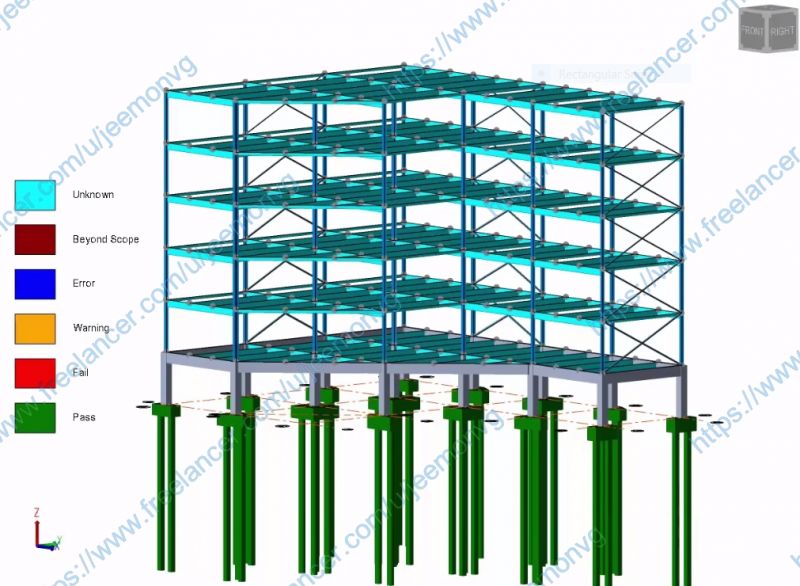 Structural Design, detailing with estimation of steel and concrete ...