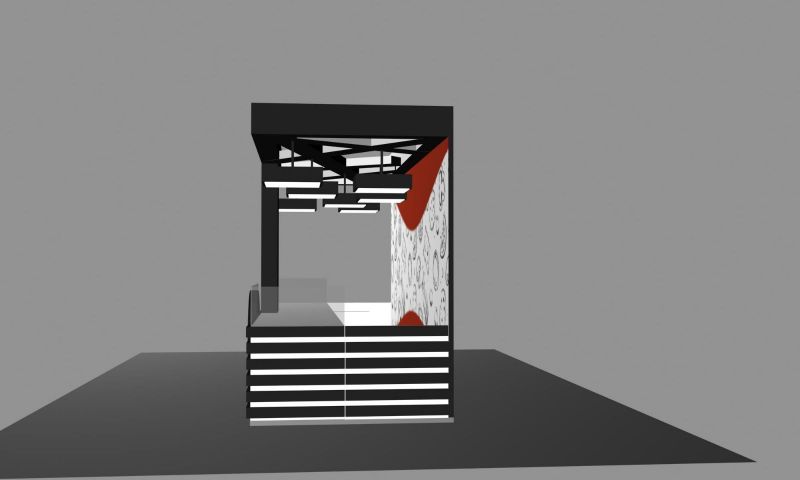 MMK Food Stall - Interior Design done by Irshatd designs by Irshatd ...