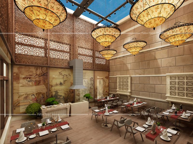 Interior render of office & restaurants by Pallav Patel | Truelancer