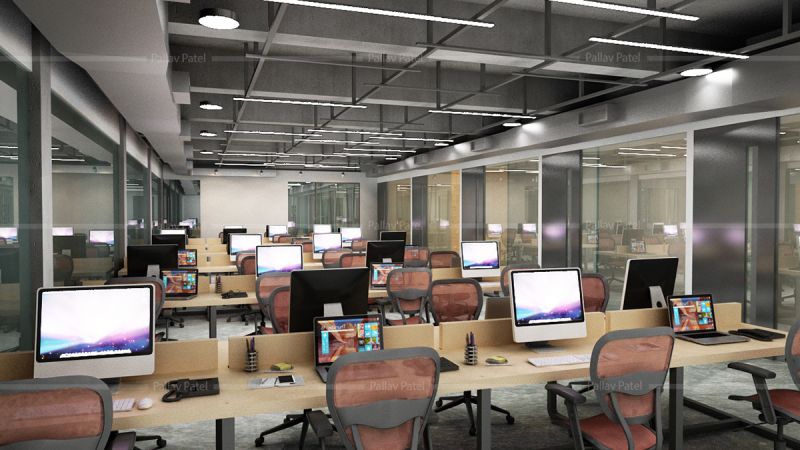 Interior render of office & restaurants by Pallav Patel | Truelancer